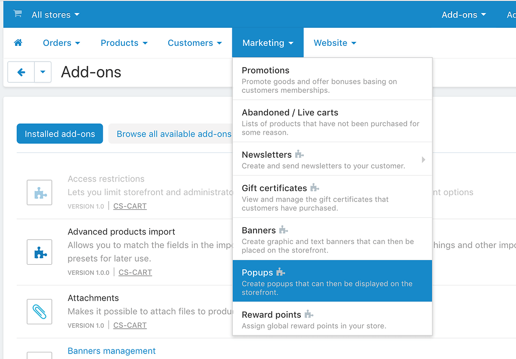 Add-Ons By Simtech Development: Pop-Up Notifications Pro - Add-ons & Themes - CS-Cart Forums