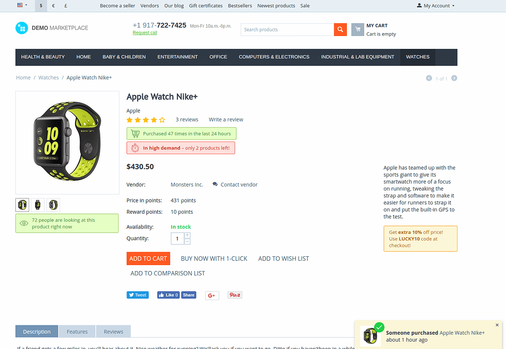 Add-Ons By Simtech Development: Sales & Social Proof - Add-ons & Themes - CS-Cart Forums