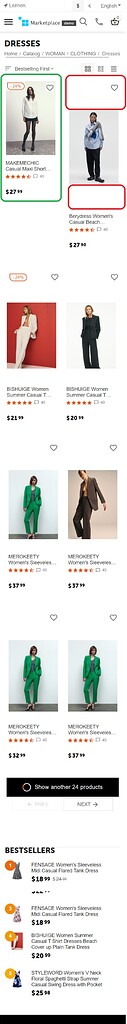 Product list view on mobile view alignment of Product Label and Add to ... Product list view on mobile view alignment of Product Label and Add to ...