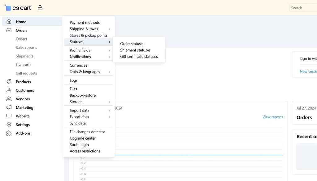 Admin Menu and Quick Menu Pro - Add-ons & Themes - CS-Cart Forums