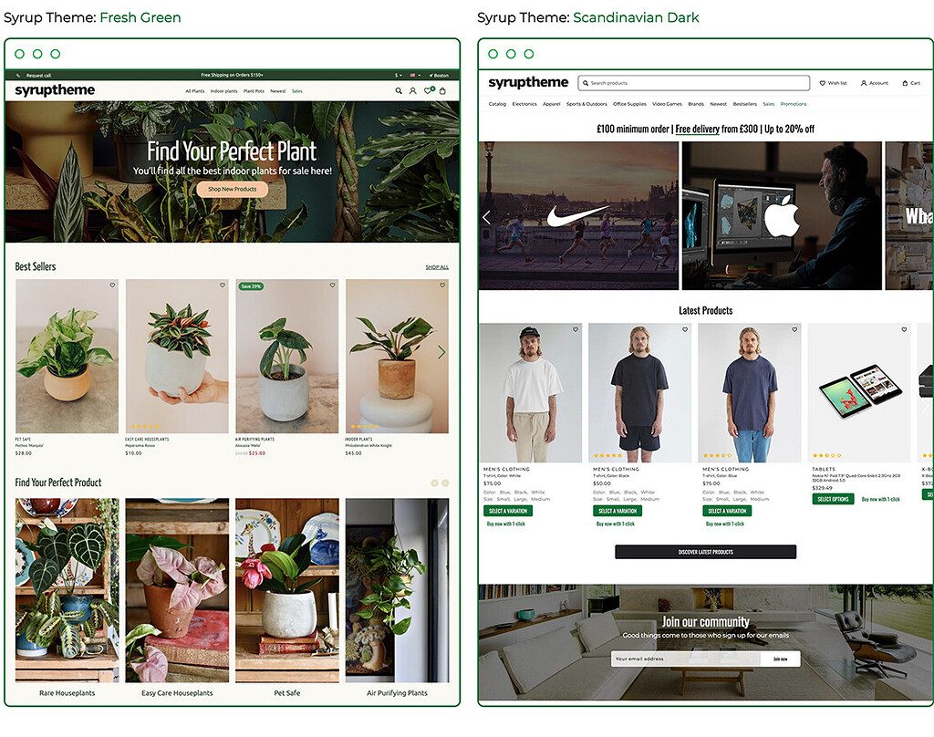 Syrup Theme - Widescreen Theme With Original Design - Frontend - CS-Cart Forums