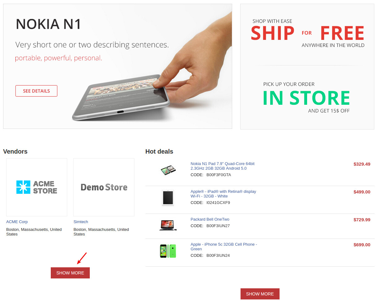 Add-Ons By Simtech Development: Show Me More - Add-ons & Themes - CS-Cart Forums