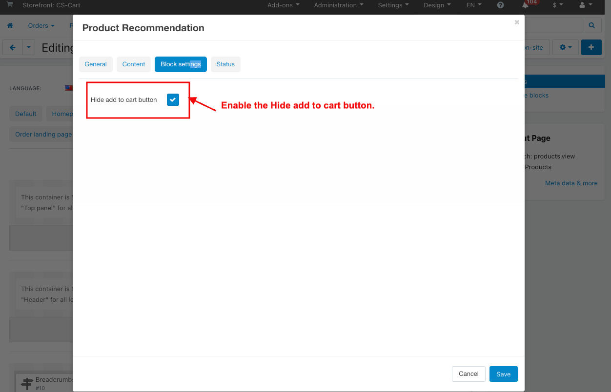 Add-on By Ecarter Technology: Product Recommendation - Add-ons & Themes - CS-Cart Forums