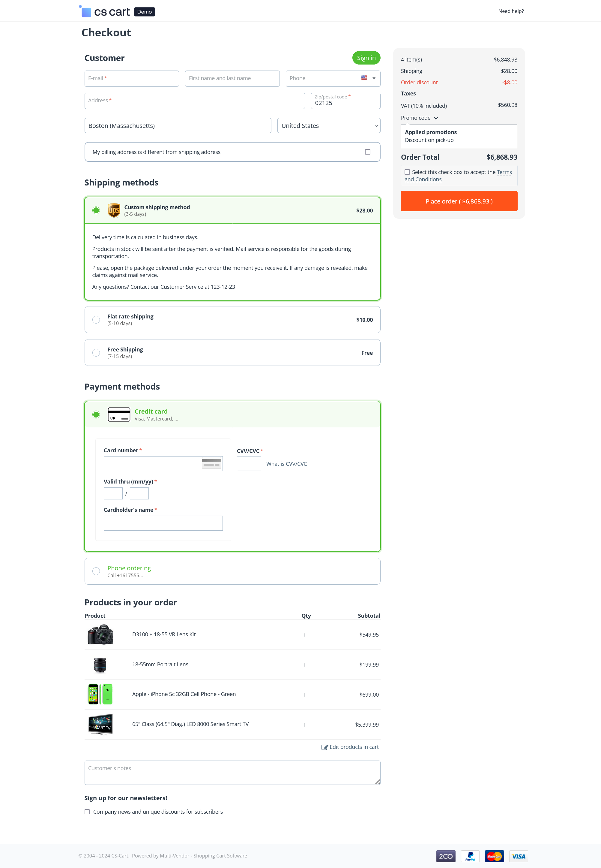 Lite Checkout Pro by Cart Rocks - Add-ons & Themes - CS-Cart Forums